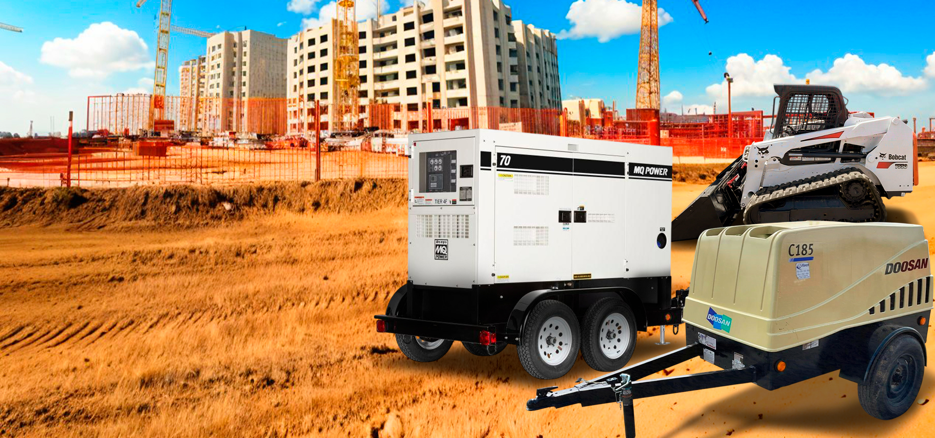 Used Diesel portable generators and air compressor for sale - Callidon ...